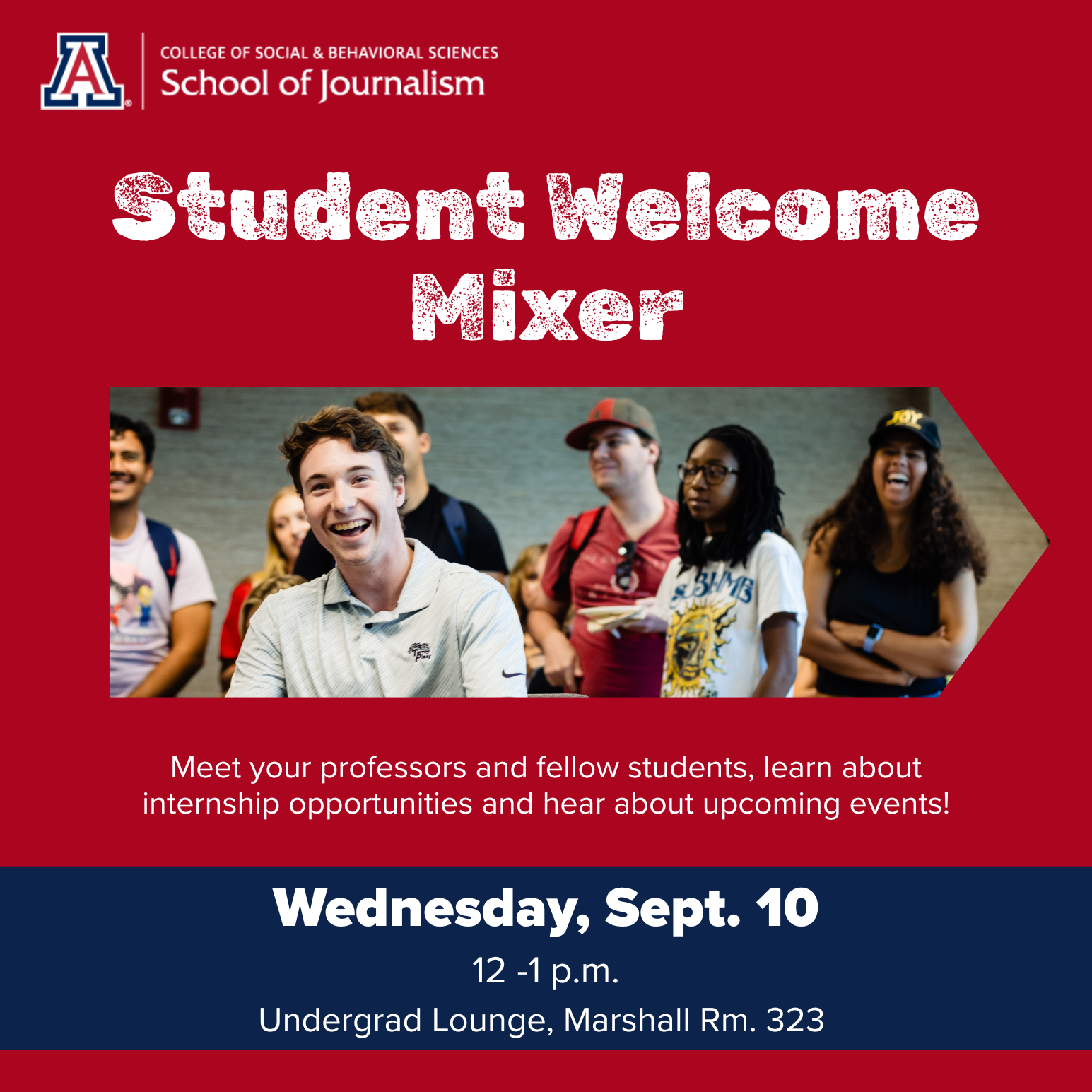 Journalism Student Welcome Mixer | School of Journalism