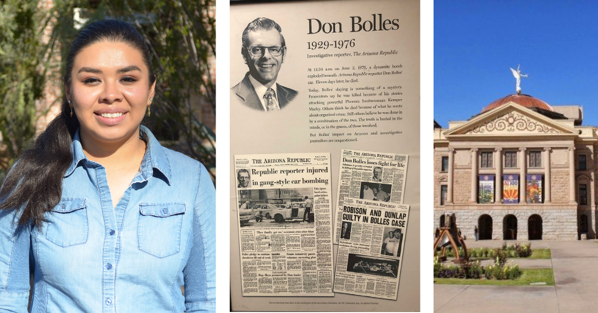 Bolles recipient Gomez to cover Legislature | School of Journalism