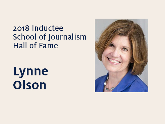 Lynne Olson: 2018 Hall of Fame inductee | School of Journalism